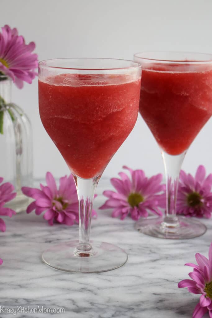 Frosé Frozen Rosé - Krazy Kitchen Mom