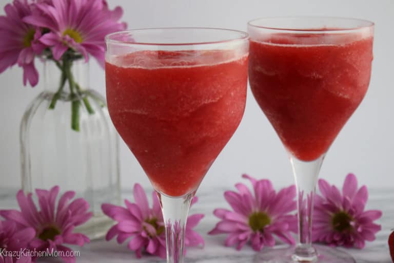 Frosé Frozen Rosé - Krazy Kitchen Mom