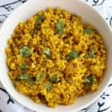 Curried Cauliflower Rice - Krazy Kitchen Mom