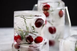 Fancy Ice Cubes - Krazy Kitchen Mom