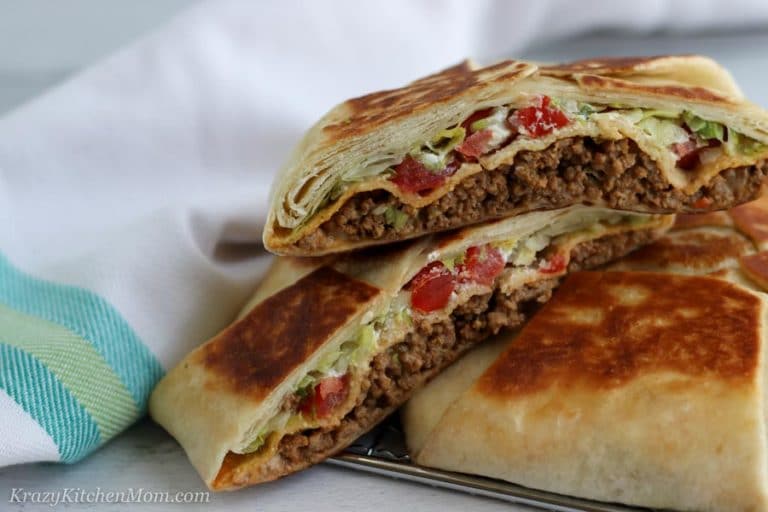 Crunchy Taco Wrap - Krazy Kitchen Mom