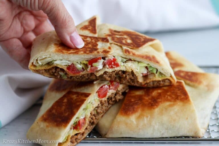 Crunchy Taco Wrap - Krazy Kitchen Mom