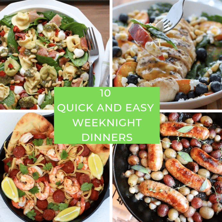Ten Quick and Easy Weeknight Dinner Recipes - Krazy Kitchen Mom