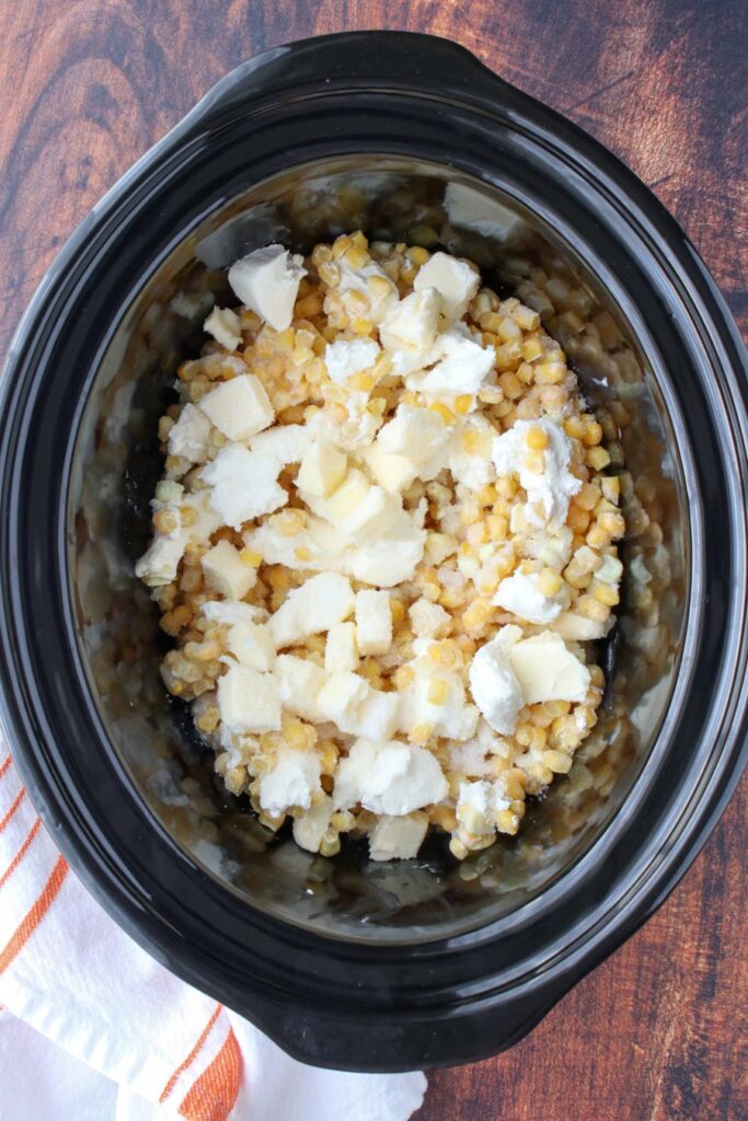 Slow Cooker Creamed Corn - Krazy Kitchen Mom
