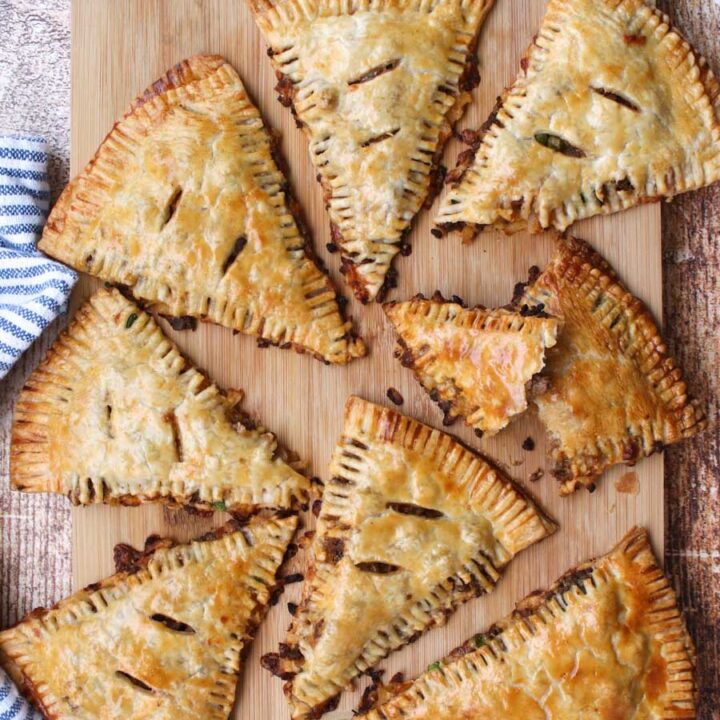 Beef and Potato Hand Pies - Easy Recipe - Krazy Kitchen Mom