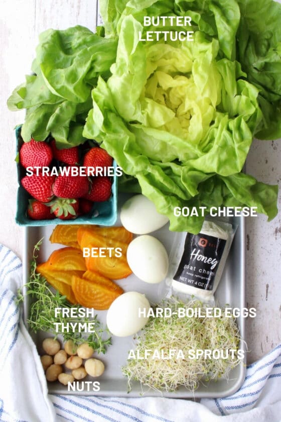 Fresh Spring Salad - Easy Recipe - Krazy Kitchen Mom